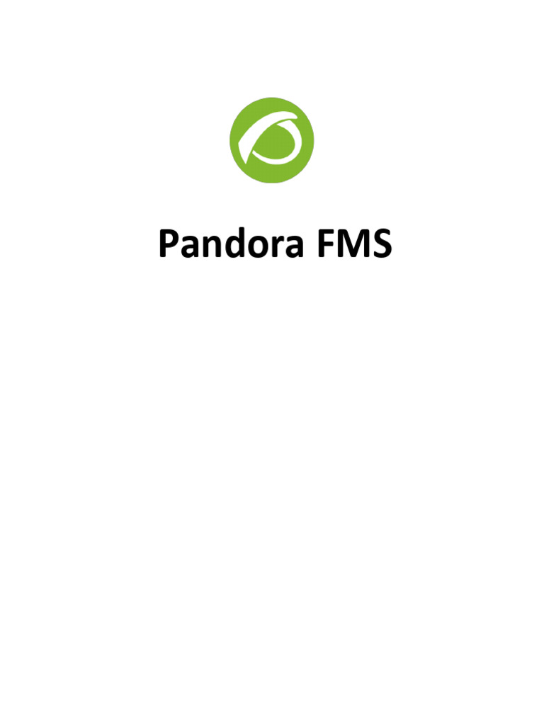Monitoreo Completo con Pandora FMS | PDF | Mongo Db | Informática