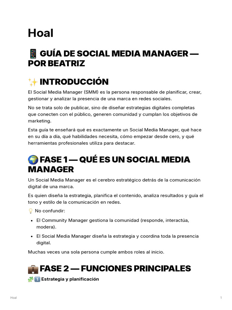 Hoal | PDF | Publicidad digital | Redaccion