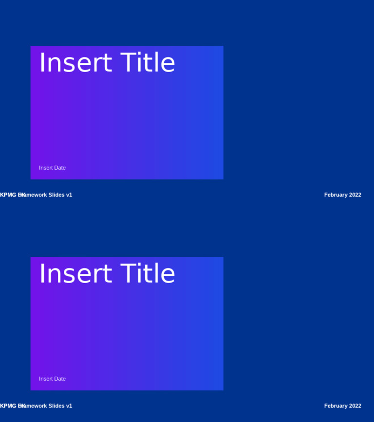 Slides Deck Blue | PDF