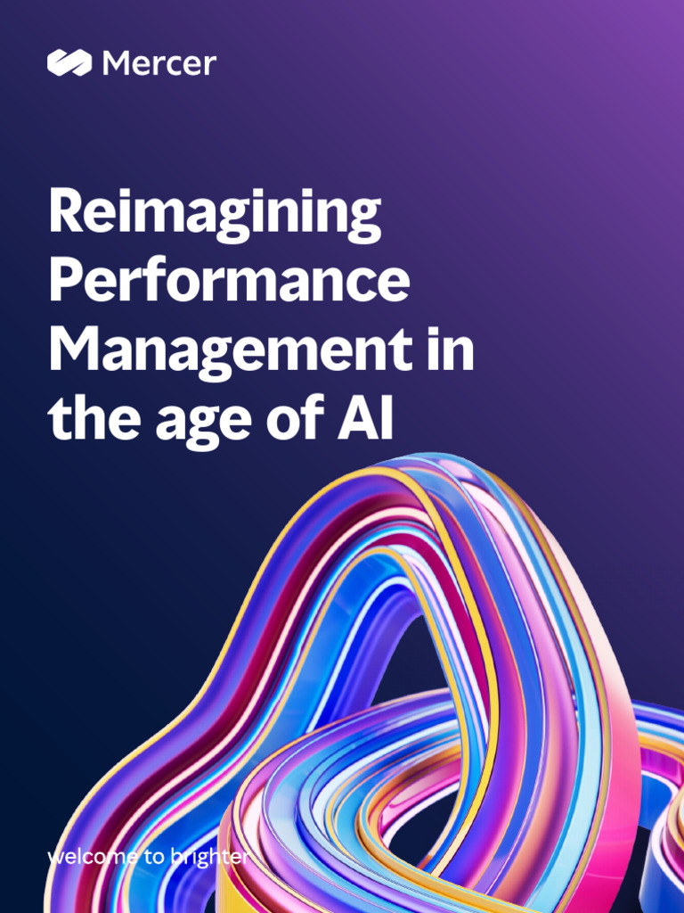 Performance Management in The Age of AI 1761757085 | PDF | Artificial ...