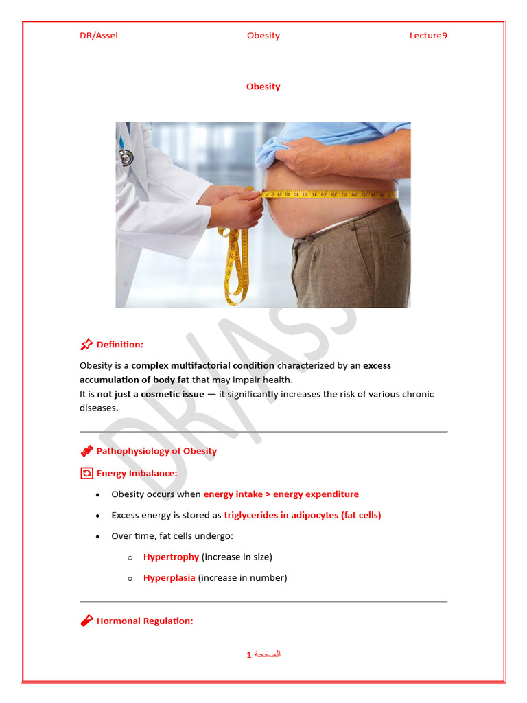 Understanding Obesity: Causes and Treatments | PDF | Appetite | Obesity