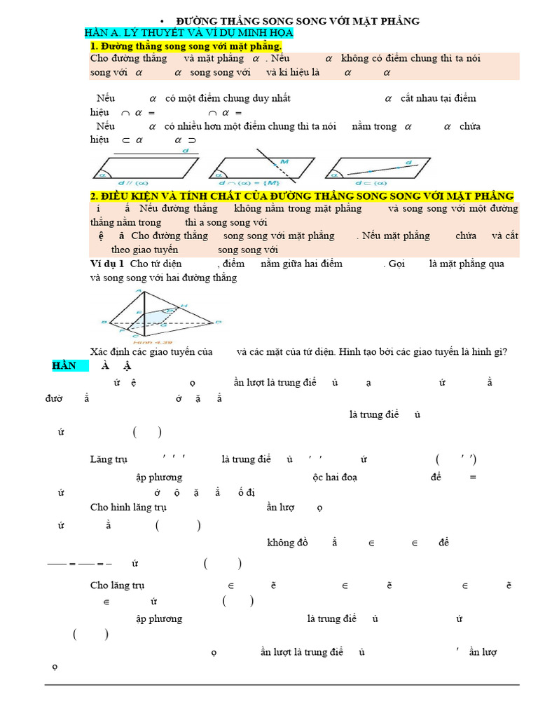 Duong Thang Song Song Vs Mat Phang CH | PDF