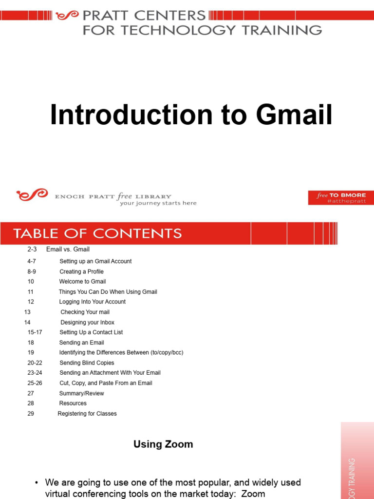 Gmail Setup and Usage Guide | PDF | Gmail | Software