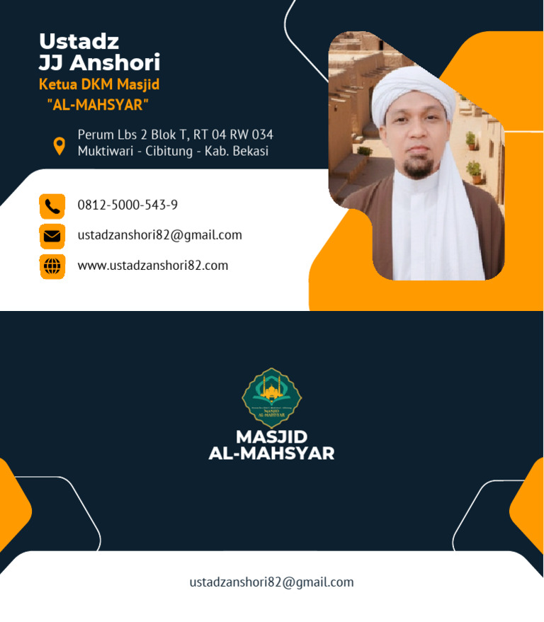 Orange & White Creative Corporate Business Card Template_20251229 ...