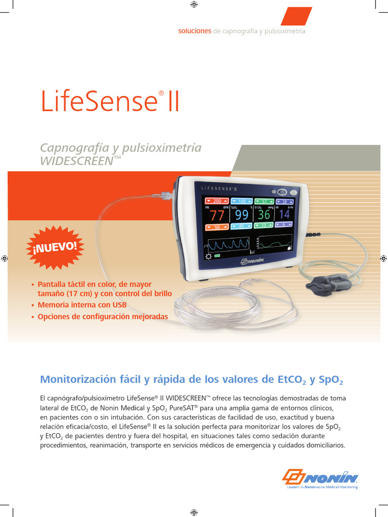 Catalogo LifeSense II ESP | PDF | Pascal (Unidad)