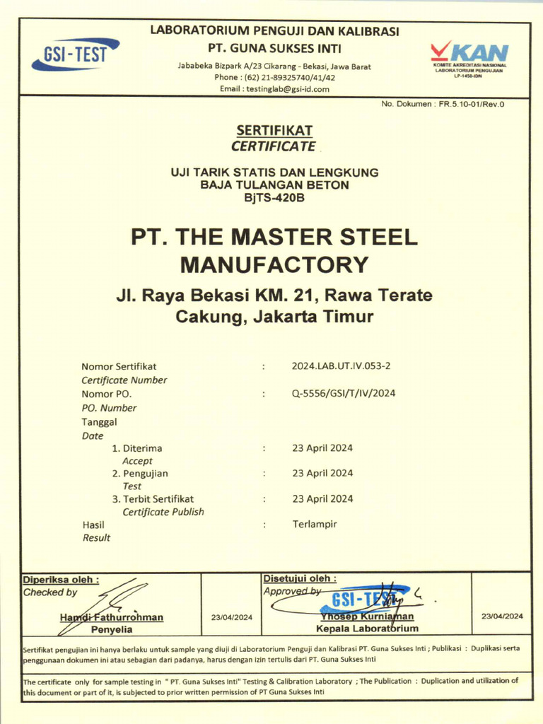 The Master Steel MFc - Bjts 420B 420B | PDF