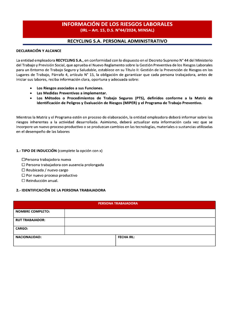 Irl Adm A5 | PDF