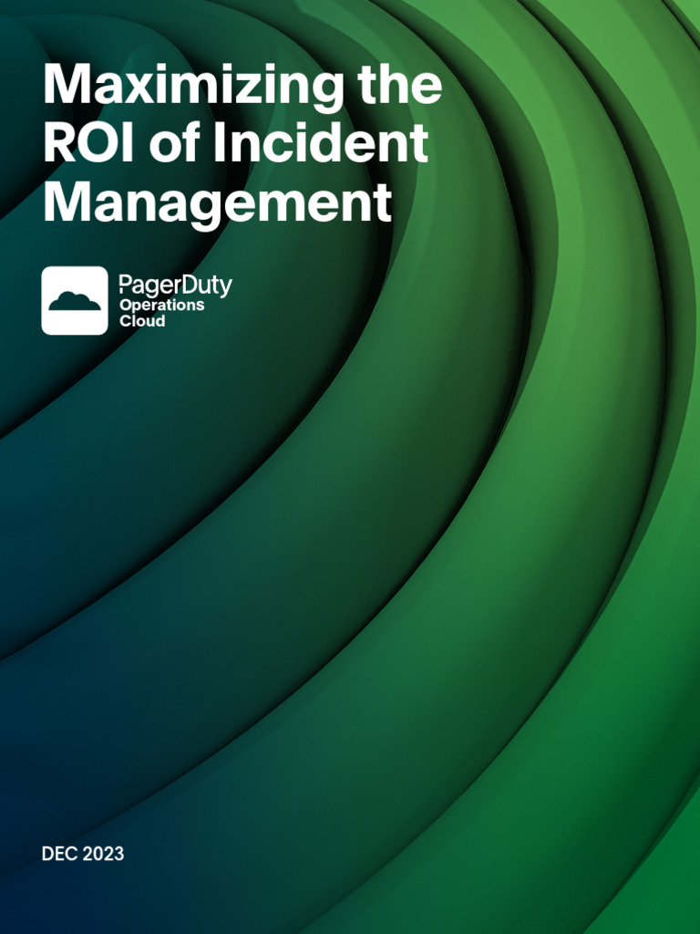 Boosting ROI in Incident Management | PDF | Analytics | Cloud Computing