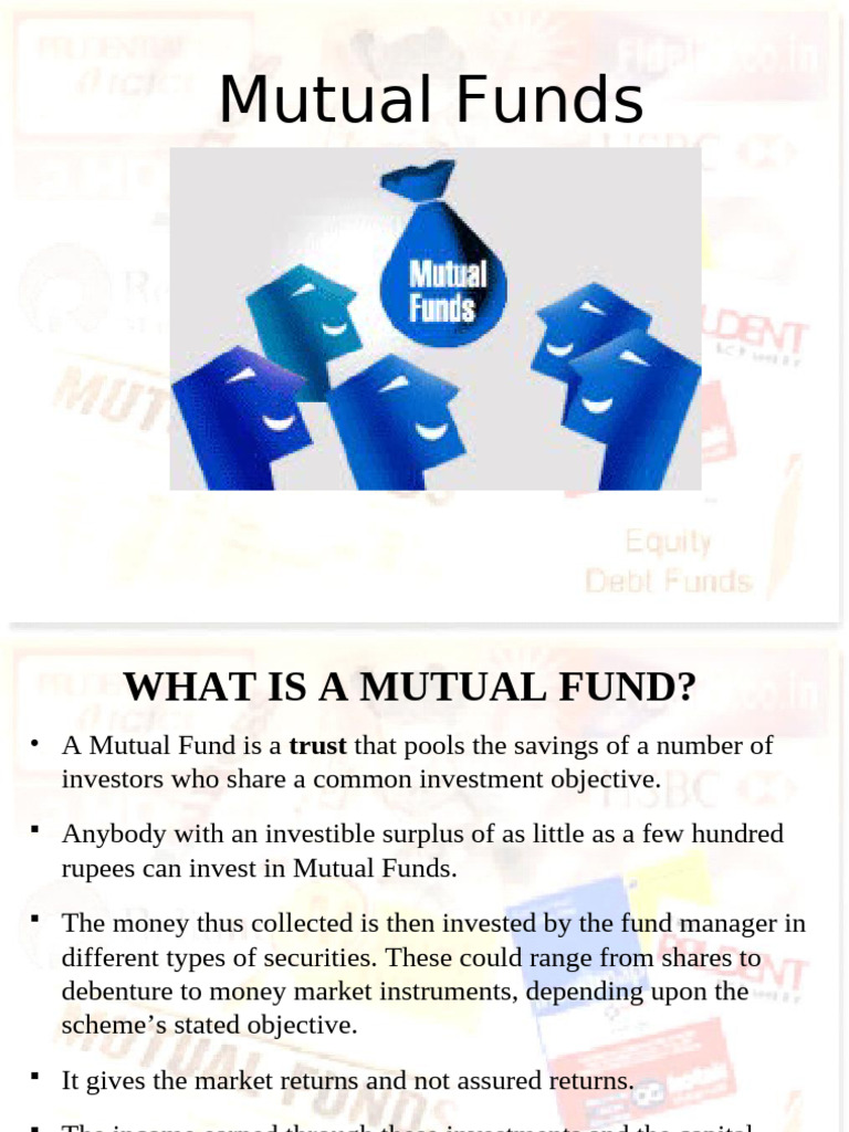 Understanding Mutual Funds Basics | PDF | Investment Fund | Investing