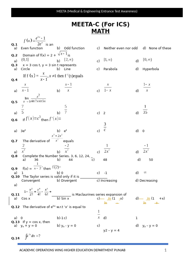 MEETA (C) Student | PDF | Matrix (Mathematics) | Computing