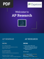 AP Seminar Exam Format and Lenses Guide | PDF | Argument | Cognition