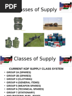 Military Supply Classes Overview | PDF | Aviation | Military Science