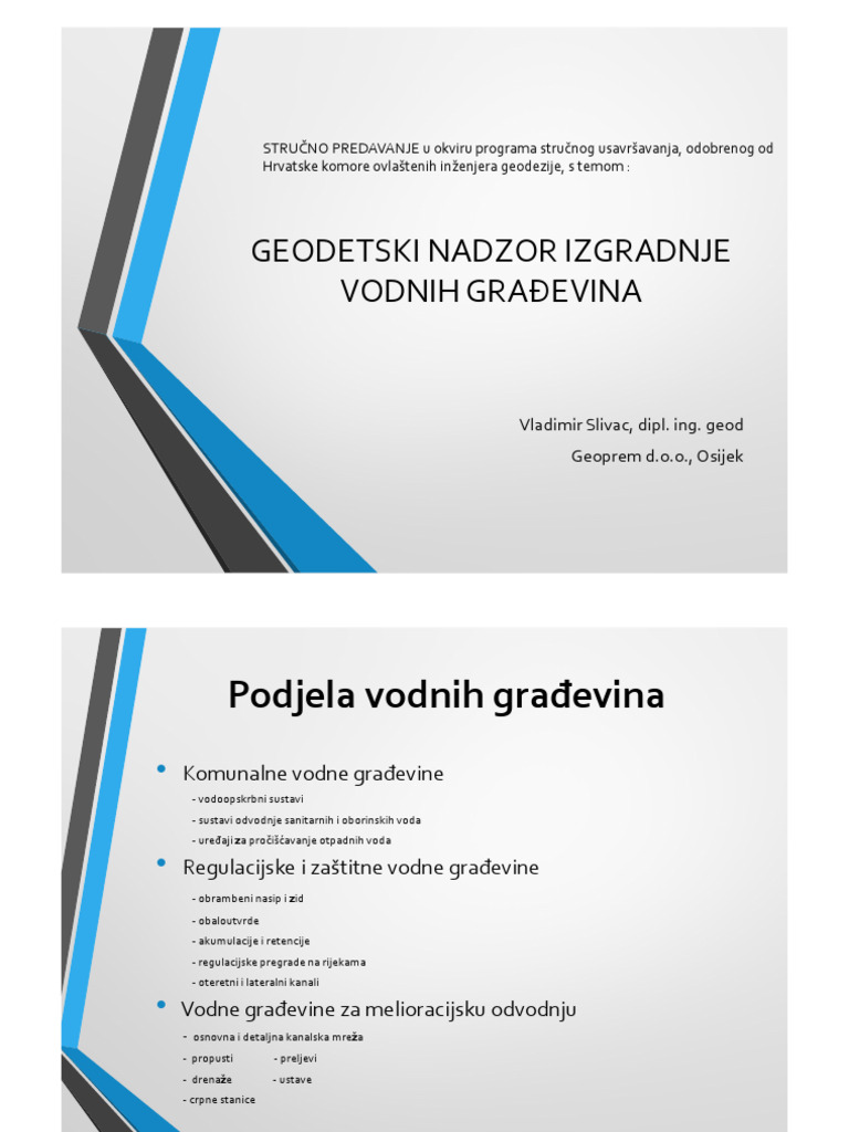Geodetski Nadzor | PDF