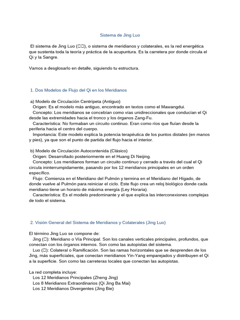 Jing Luo.1 | PDF | Qi | Abdomen