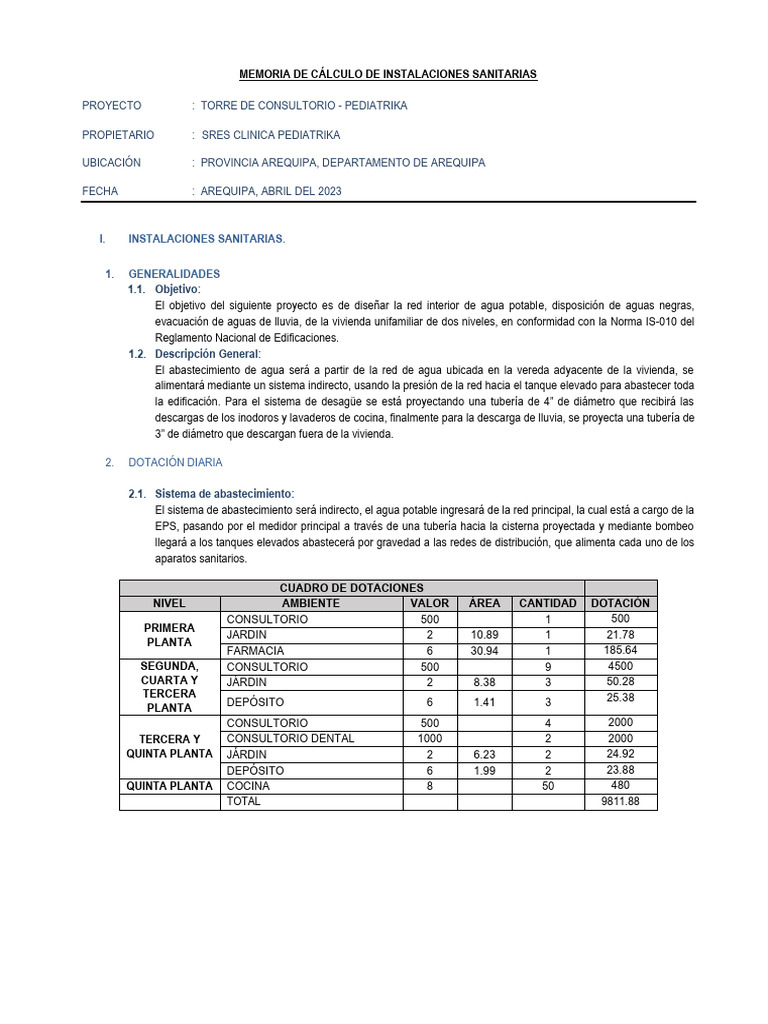 2307_Ped_MC_IISS_1304_r1 | PDF | Baño | Ventilación (Arquitectura)