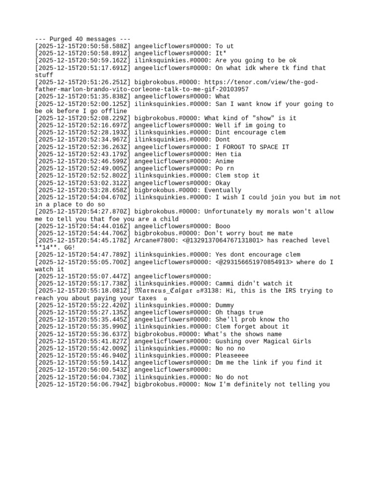 Purge Log | PDF