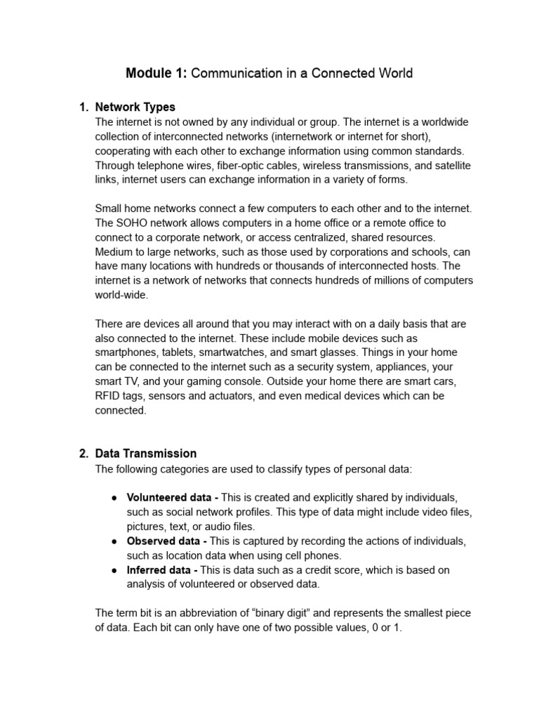Understanding Network Communication Basics | PDF | Computer Network ...