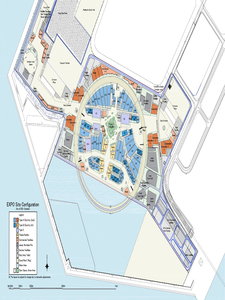 Expo Site Plan Drawing CAD Data (July 2022 | PDF