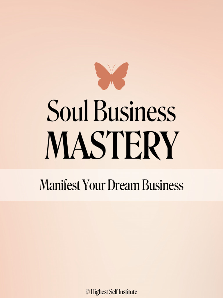 Manifest Your Dream Business | PDF