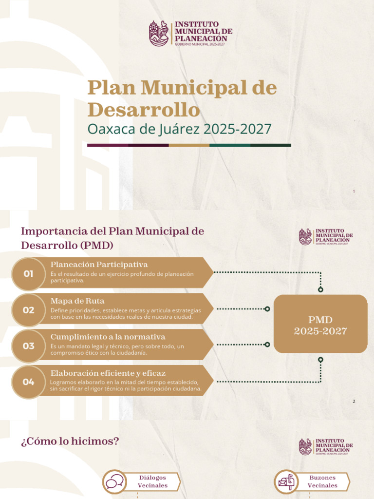 250408 Presentación PMD | PDF