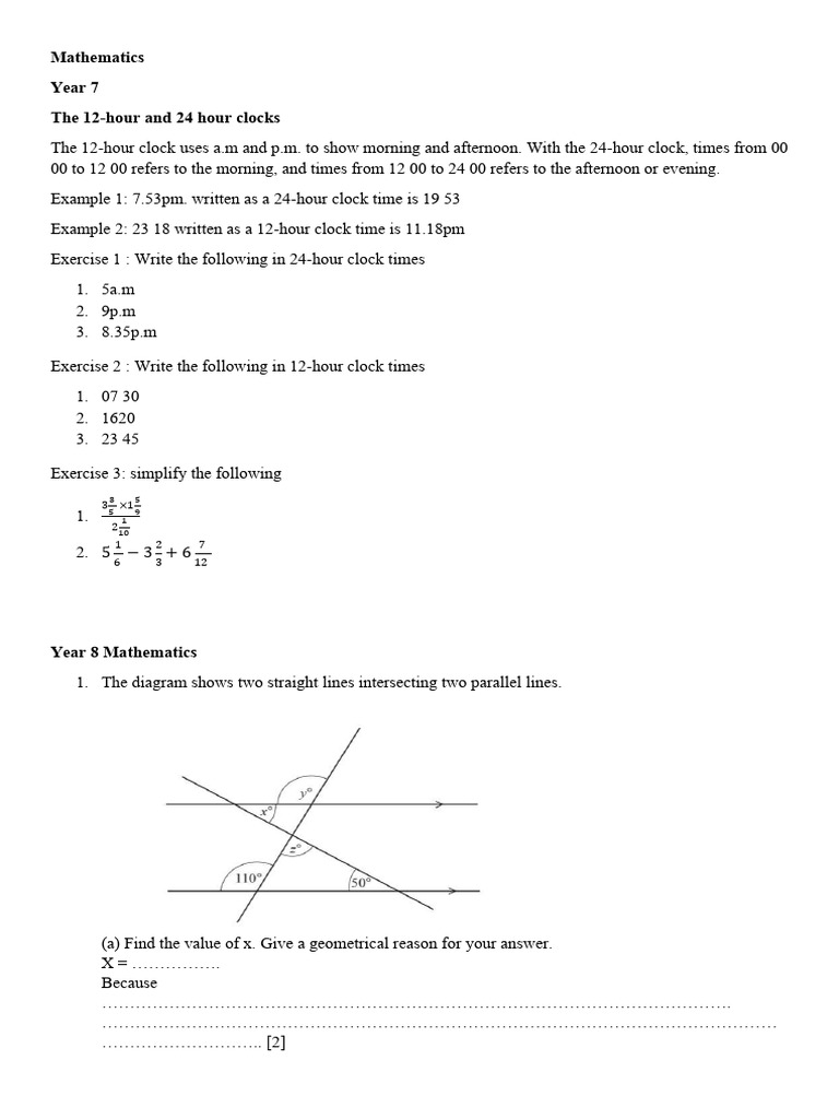 Mid Term Assignment For Junior Class | PDF | Agriculture | Intensive ...