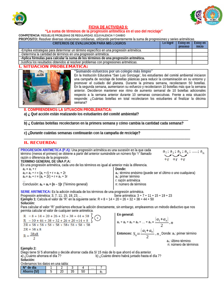 FICHA 6-2DO-UA7-2025 | PDF