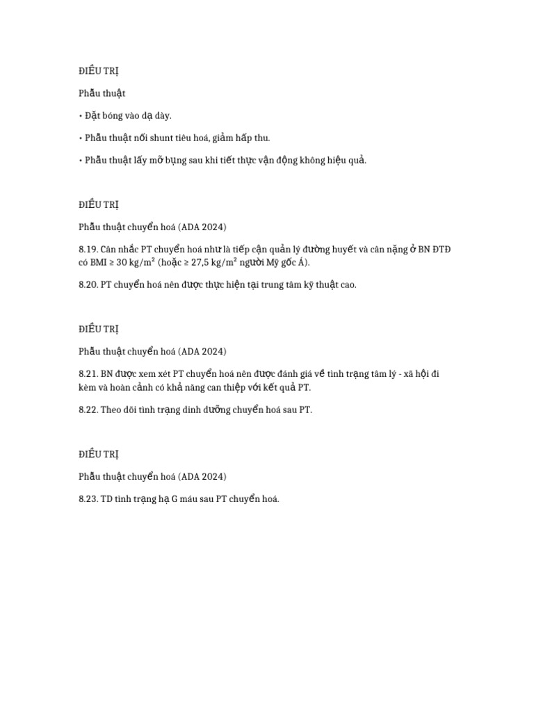 Dieu Tri Phau Thuat | PDF