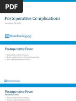 Postoperative Fever and Complications Mnemonics | PDF | Vein | Diseases ...