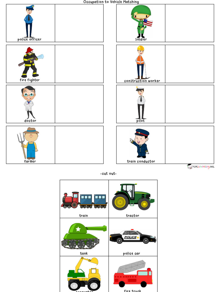 Free - Occupation Vehicle Matching | PDF