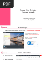SAP Concur Expense Claim User Manual | PDF | Mobile App | Ios