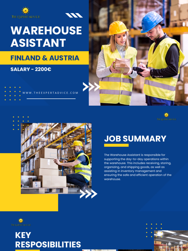 Warehouse Assistant | PDF