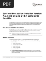 Sentinel Protection Installer Version 7.6.9 - Release Notes: Product ...