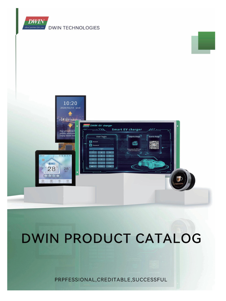 DWIN Product Catalog 2025 Jan 10 | PDF | Liquid Crystal Display ...