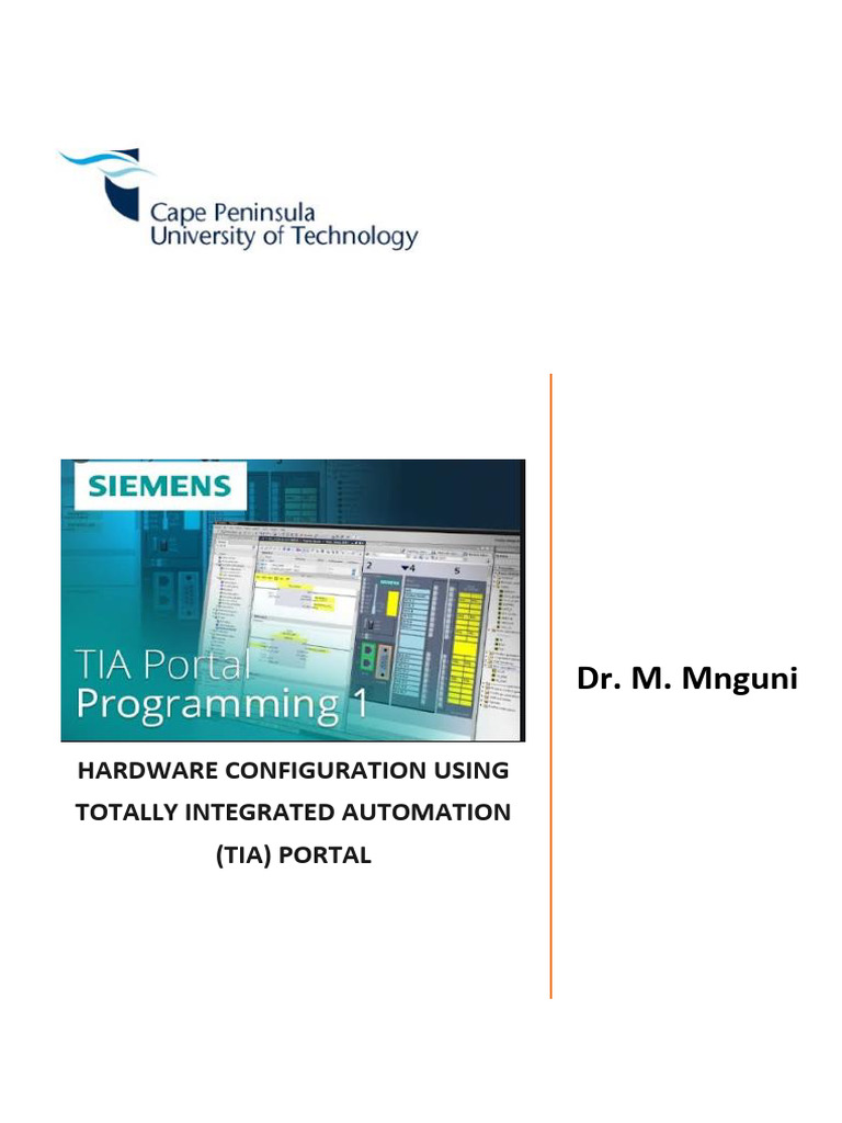 TIA Portal Hardware Configuration Guide | PDF | Computer Hardware ...
