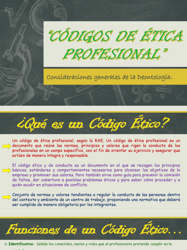 Códigos de Ética Profesional: Guía Esencial | PDF | Ética profesional ...