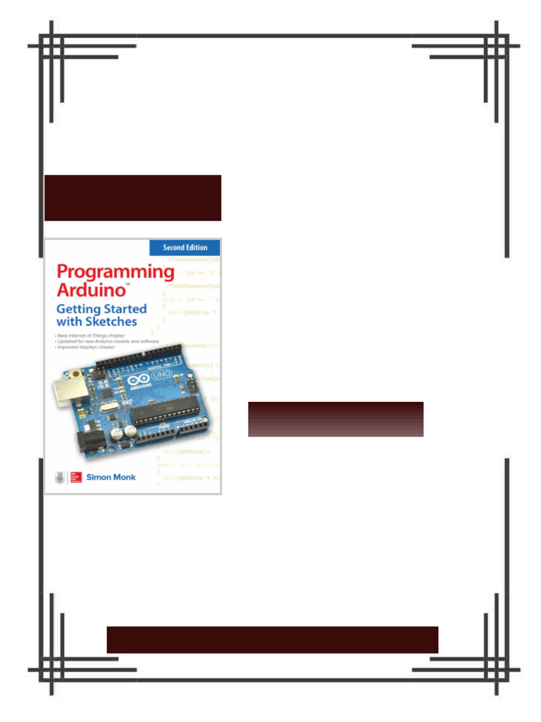 Programming Arduino: Getting Started with Sketches (Tab) Monk ebook digital version 2025 | PDF ...