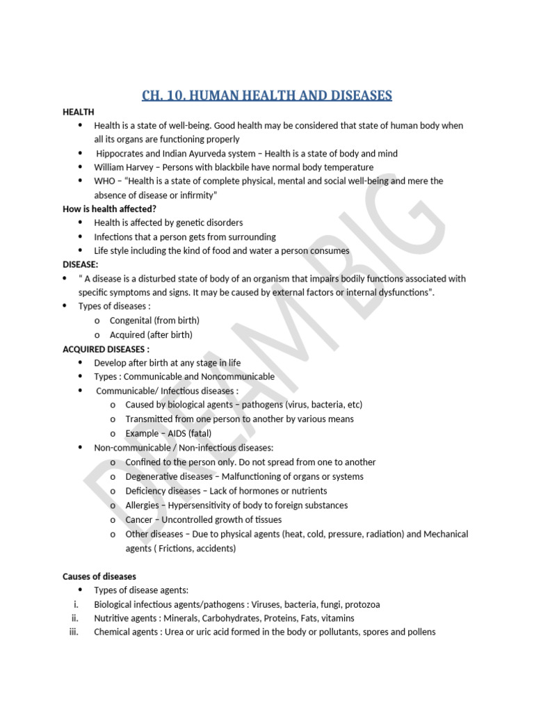 Understanding Human Health and Diseases | PDF | Immune System | Antibody