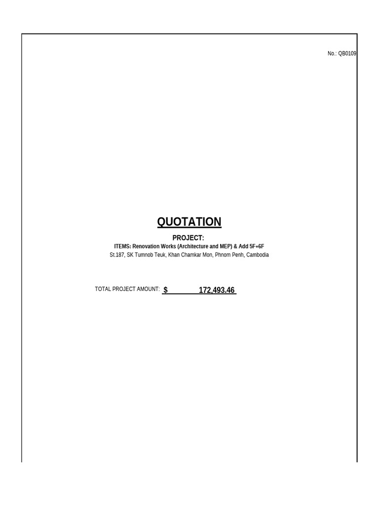 1-A003-Lesson 24 - Architect BOQ-Evaluate BOQ Architect | PDF ...