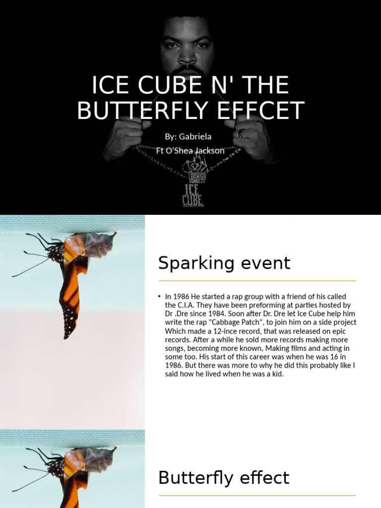 Butterfly Effect Powerpoint | PDF