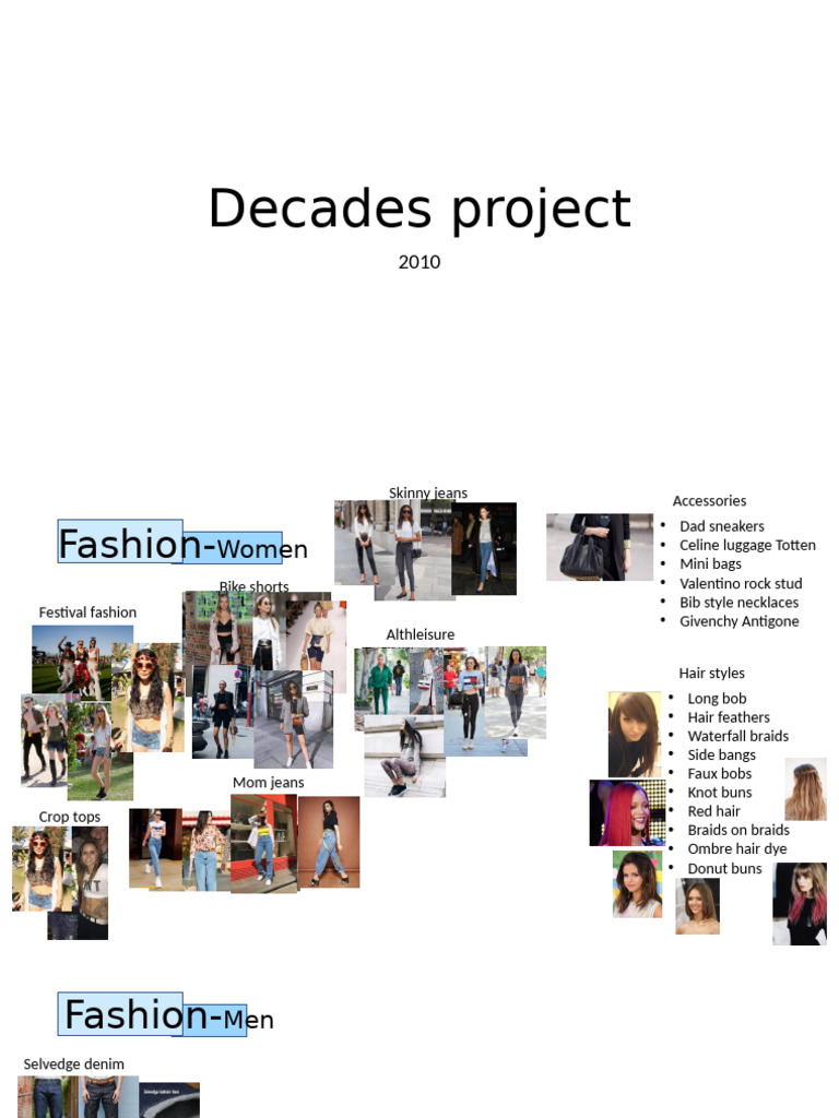 2010s Fashion, Music, and Culture Trends | PDF