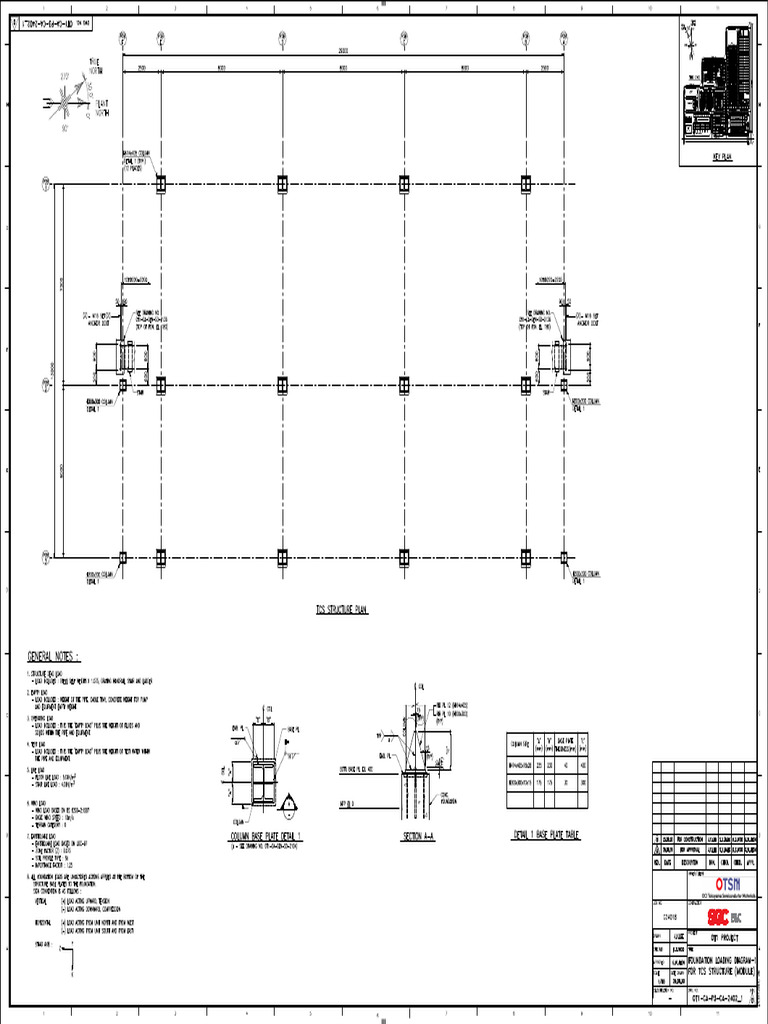 Ot1-CA-p3-CA-2402!1!0 Foundation Loading Diagram-1 For Tcs Structure ...