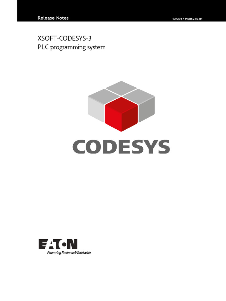 Eton-codesys 3 Release Note | PDF | Operating System | System Software