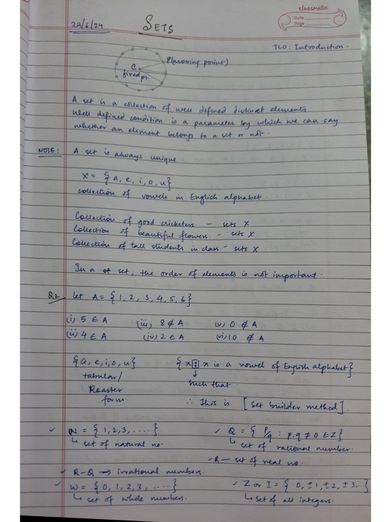 sets notes easy | PDF