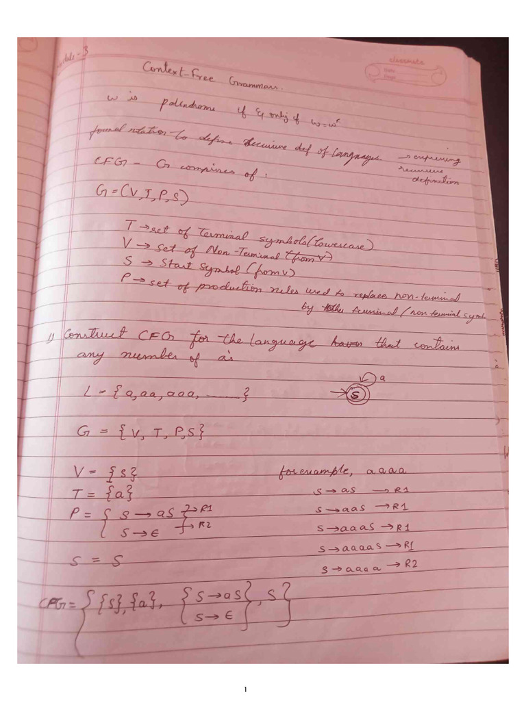 mod 3_toc notes | PDF