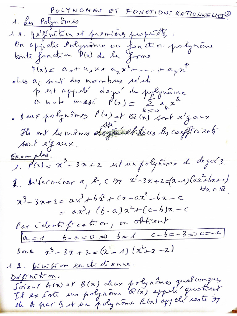 Exercice de Math Analyse | PDF