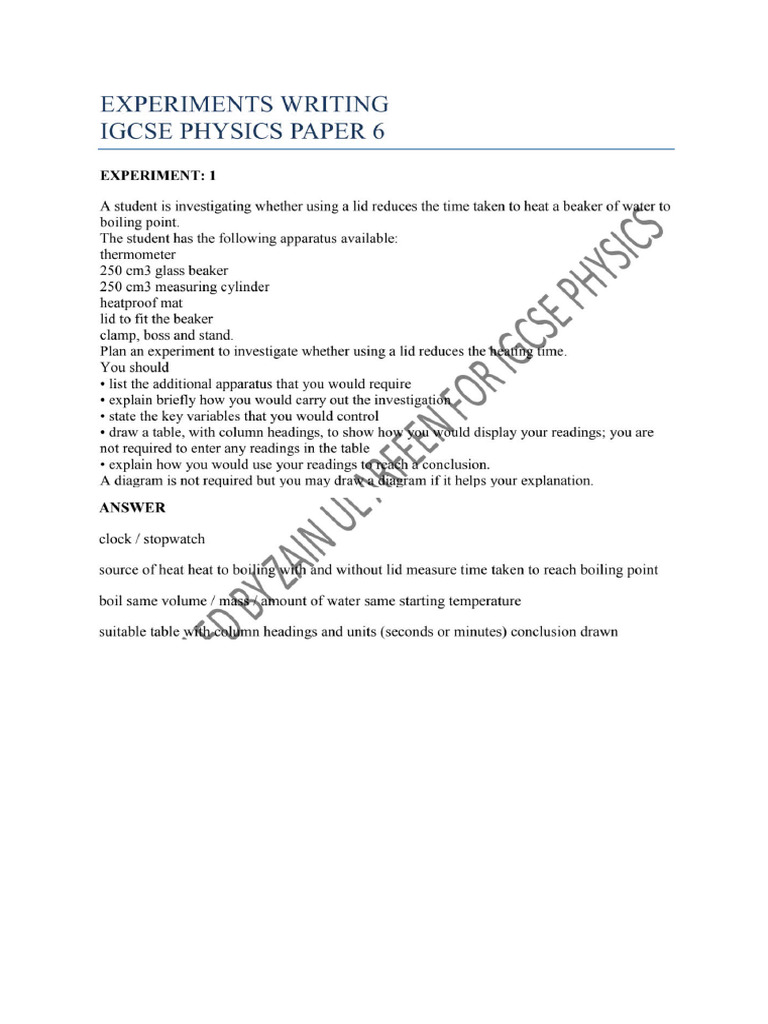 Physics - ATP Notes | PDF