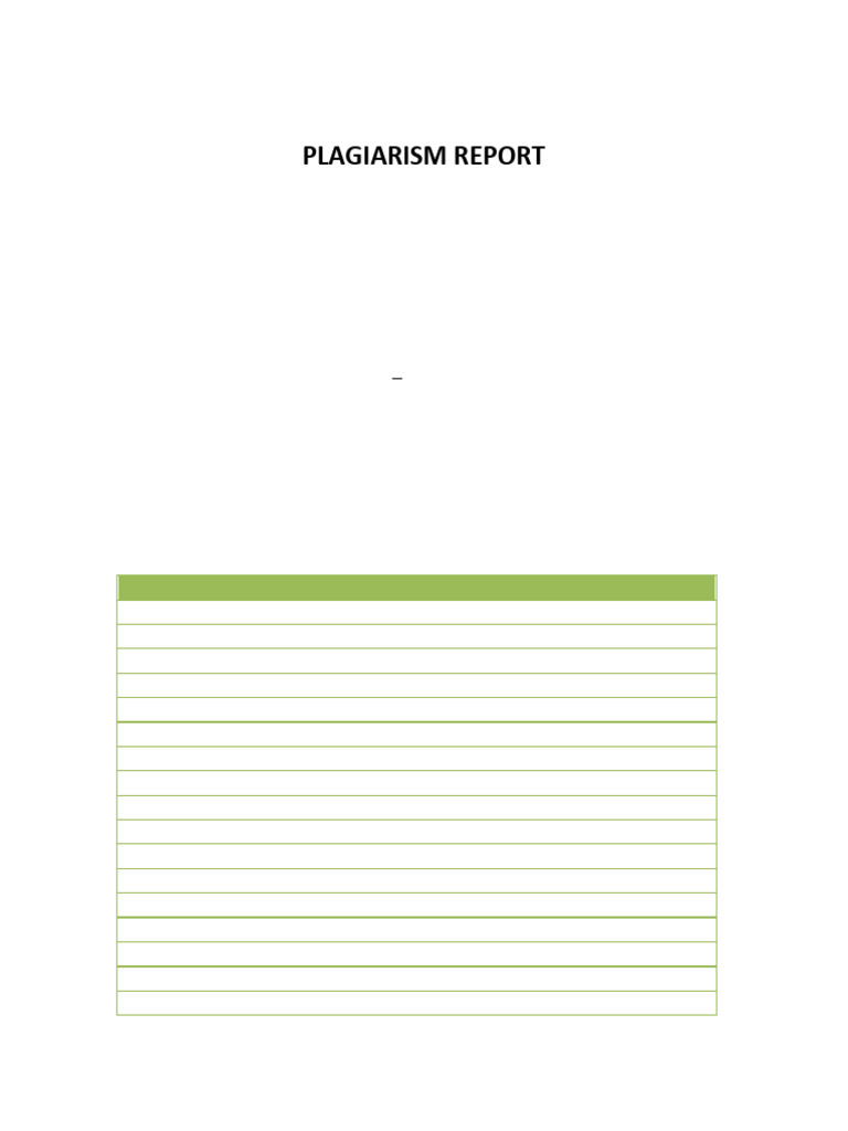 Plagiarism Report for Dev Collab Project | PDF