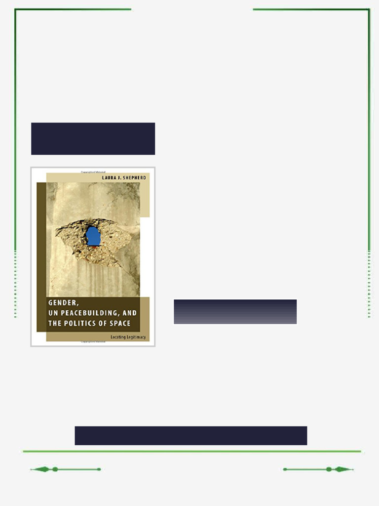 Gender, UN peacebuilding, and the politics of space : locating ...