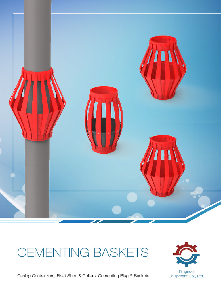 Cementing Basket Catalog | PDF | Casing (Borehole) | Mechanical Engineering