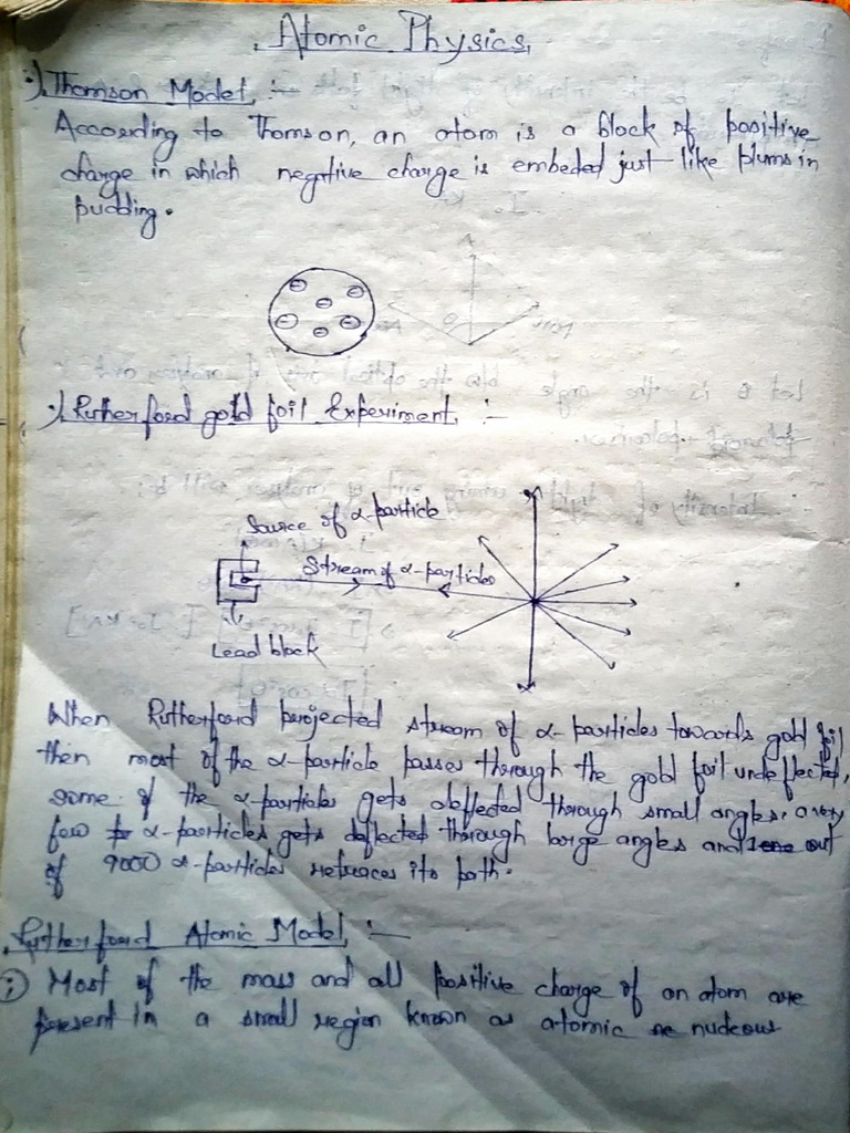 ATOMIC PHYSICS-XII | PDF